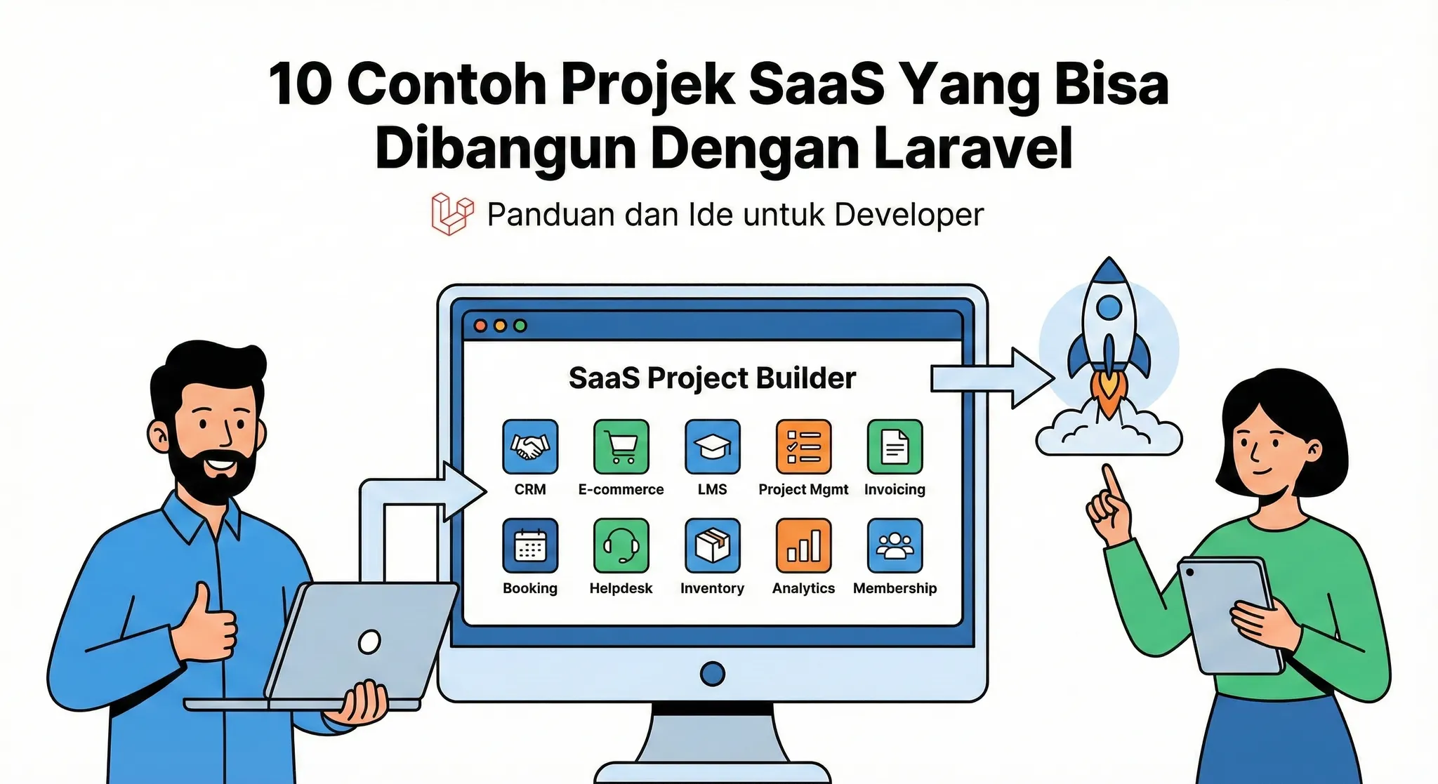 10 Contoh Projek SaaS Yang Bisa Dibangun Dengan Laravel | BuildWithAngga