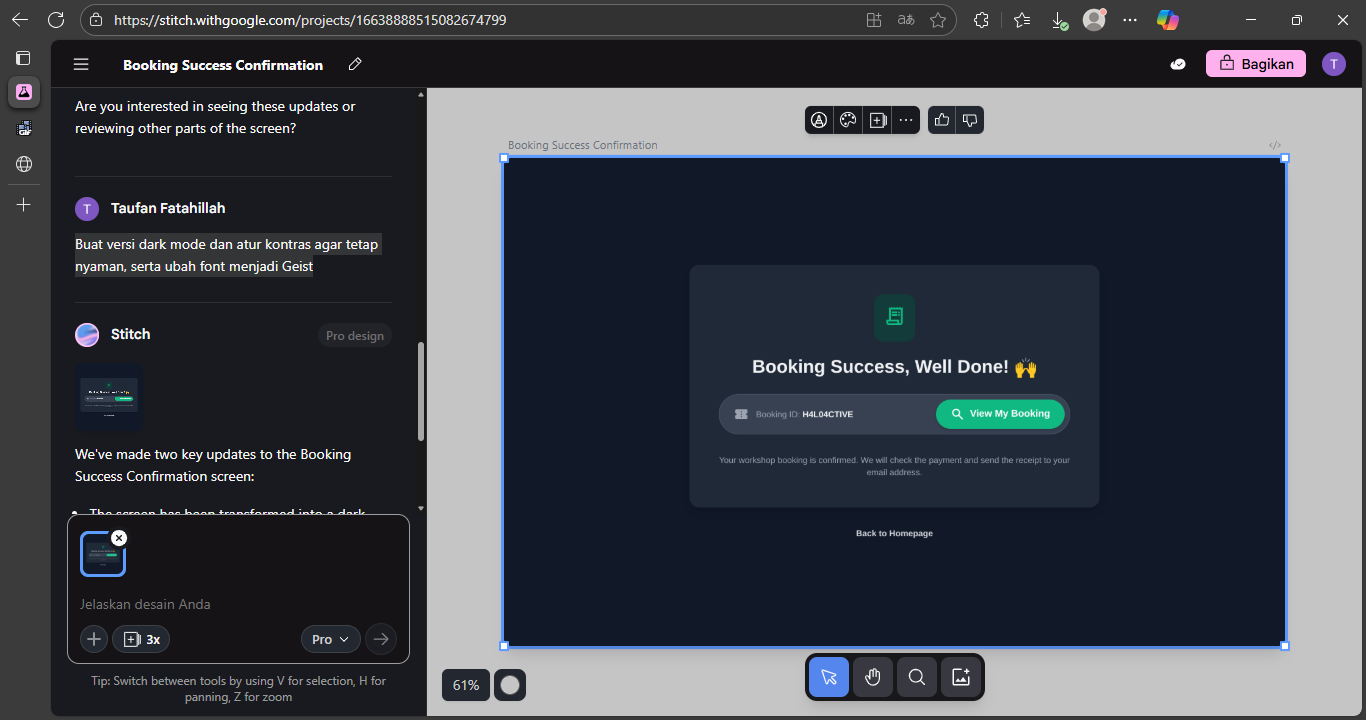 Google Stitch: Dari Text Prompt ke UI dan Kode Frontend dalam Menit | BuildWithAngga