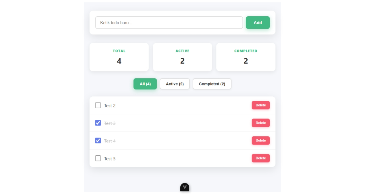 Tutorial Vue JS: Membuat Todo List App CRUD Lengkap - Eps 4 | BuildWithAngga