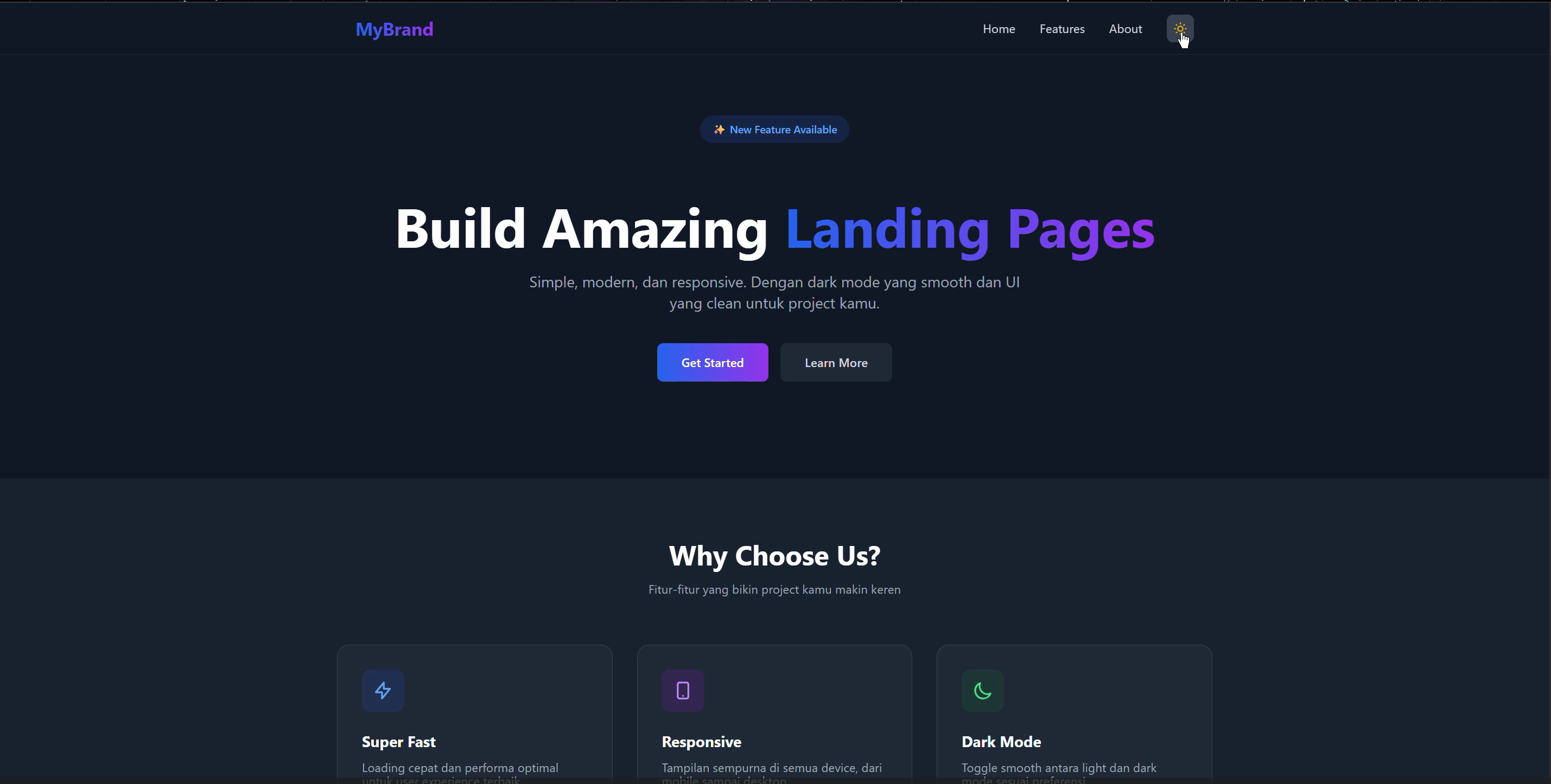 Dark Mode Itu Gampang: TailwindCSS + Vibe Coding Biar Makin Smooth | BuildWithAngga